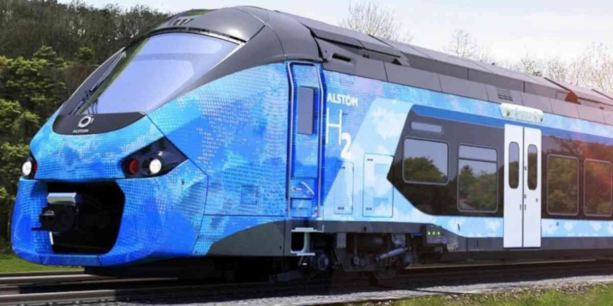 Avec un seul plein, un train à hydrogène parcourt 1 175 km